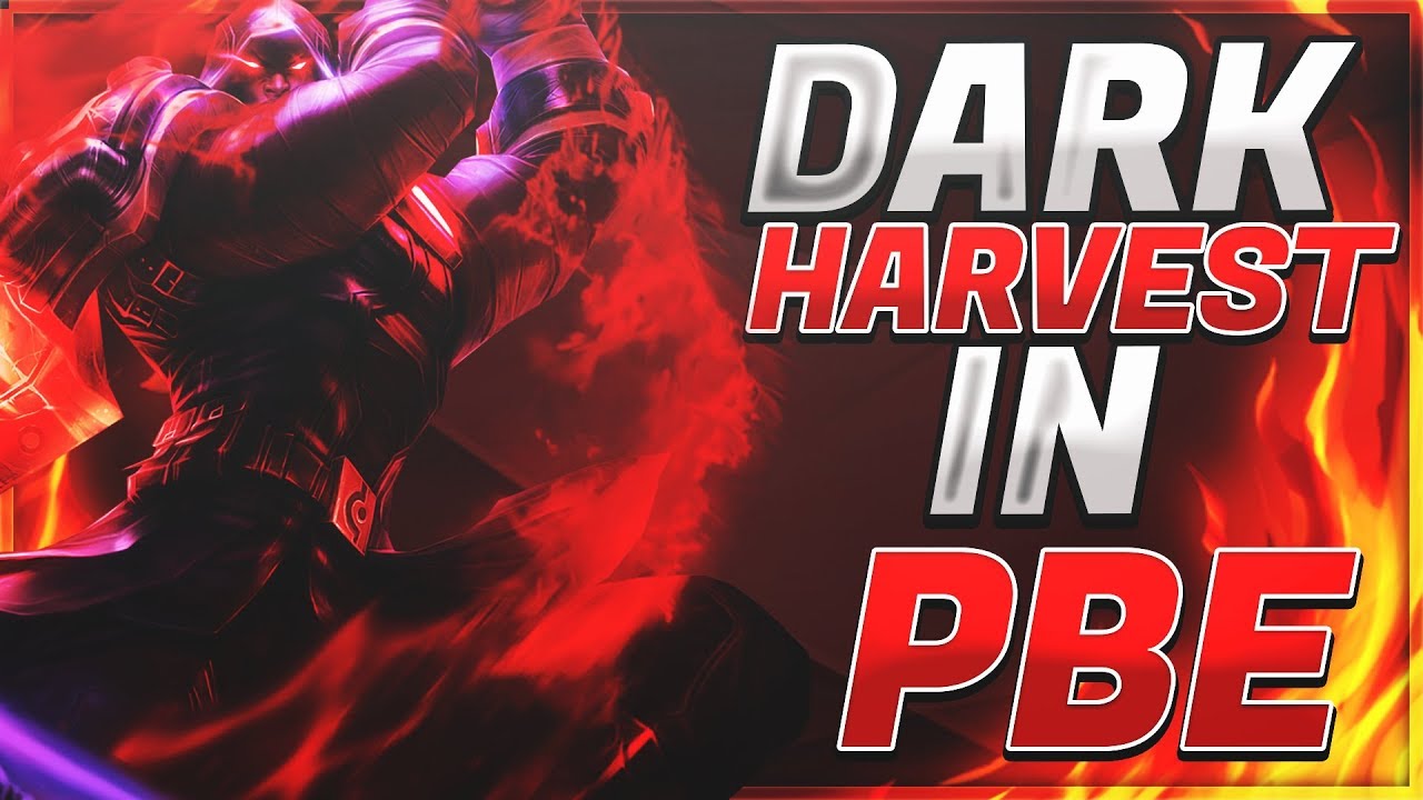 CREDENDA | CHAD 😎 IS 🙏🏻 REBORN 🙏🏻 (PBE DARK HARVEST) - YouTube