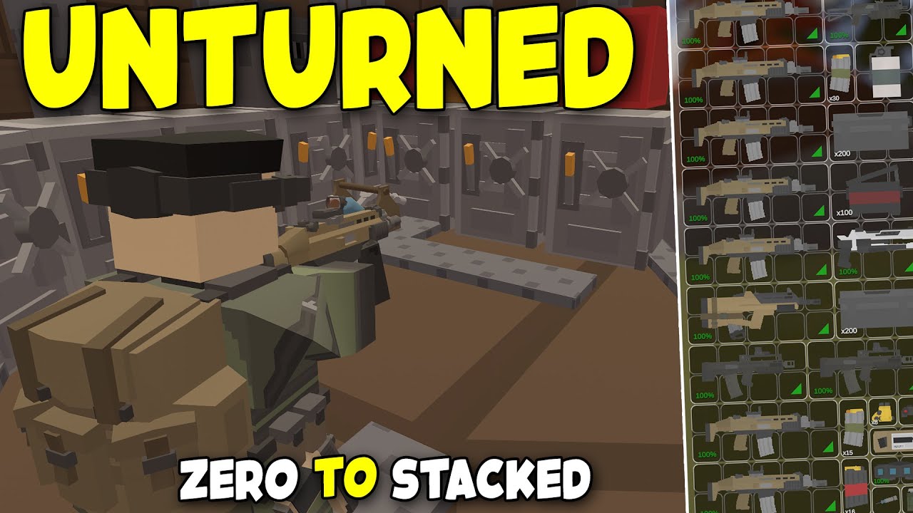 Unturned Escalation - ZERO TO MOST STACKED (Short Movie) - YouTube