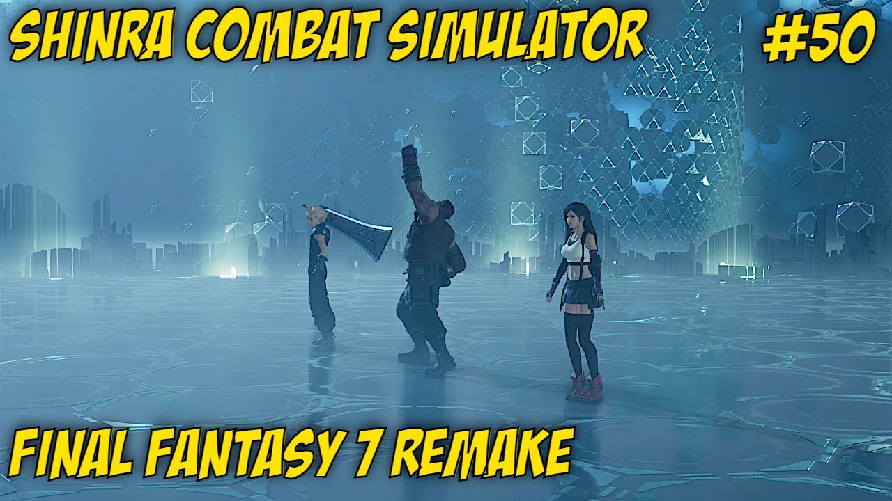 Final Fantasy 7 - Remake | 4K - 60FPS | Part - 50 | Shinra Combat ...