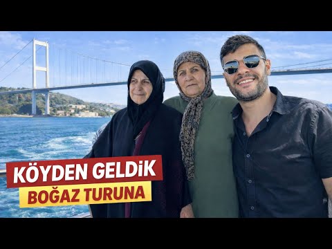 Köyden Geldik İSTANBUL Boğaz Turu Yaptık 😳 Köyden İndim Şehire