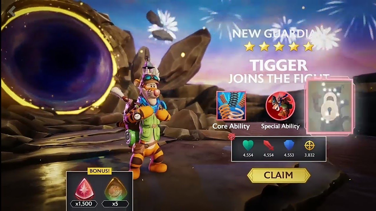 tigger Simba Jasmine famed crystal opening on Disney mirrorverse - YouTube