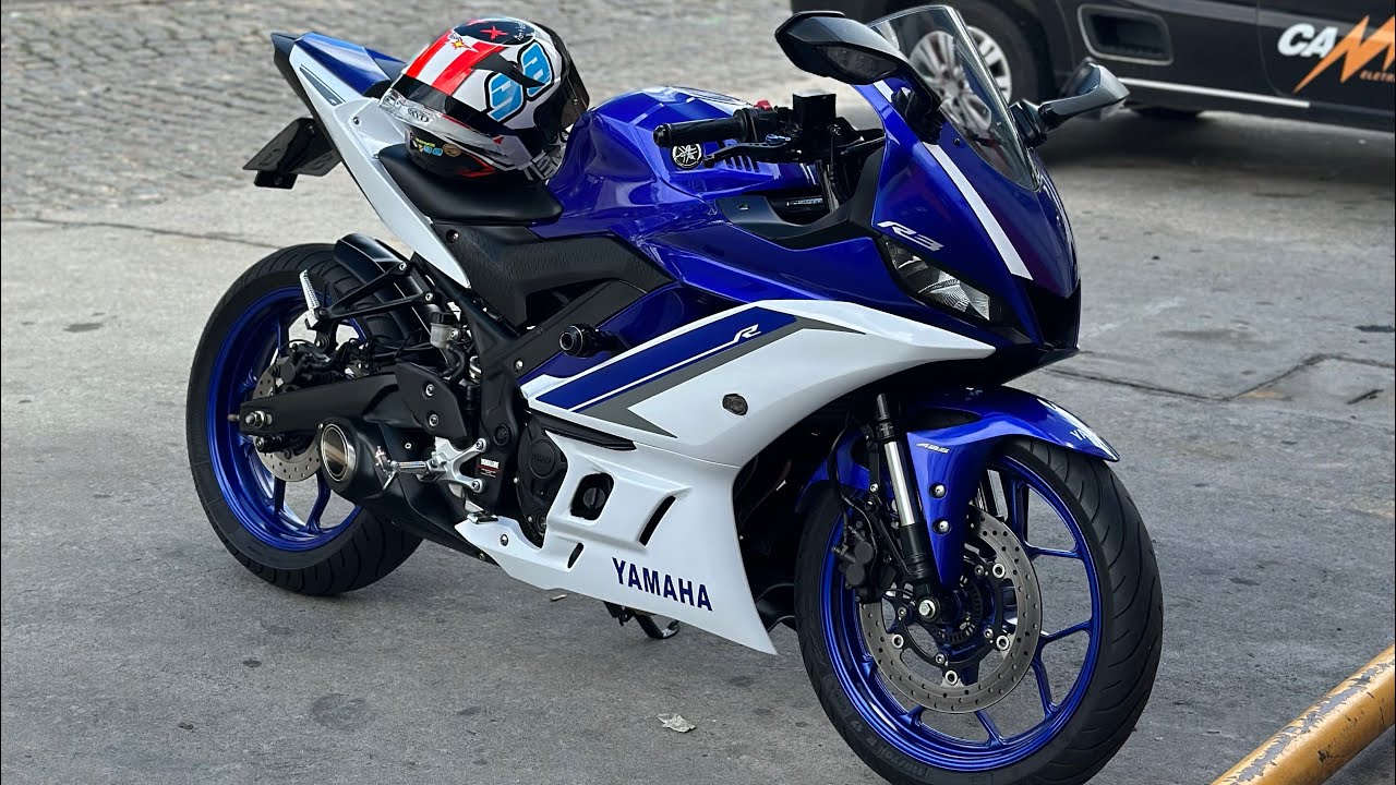 Yamaha R3 azul! Atualização do projeto!💙🤍 - YouTube
