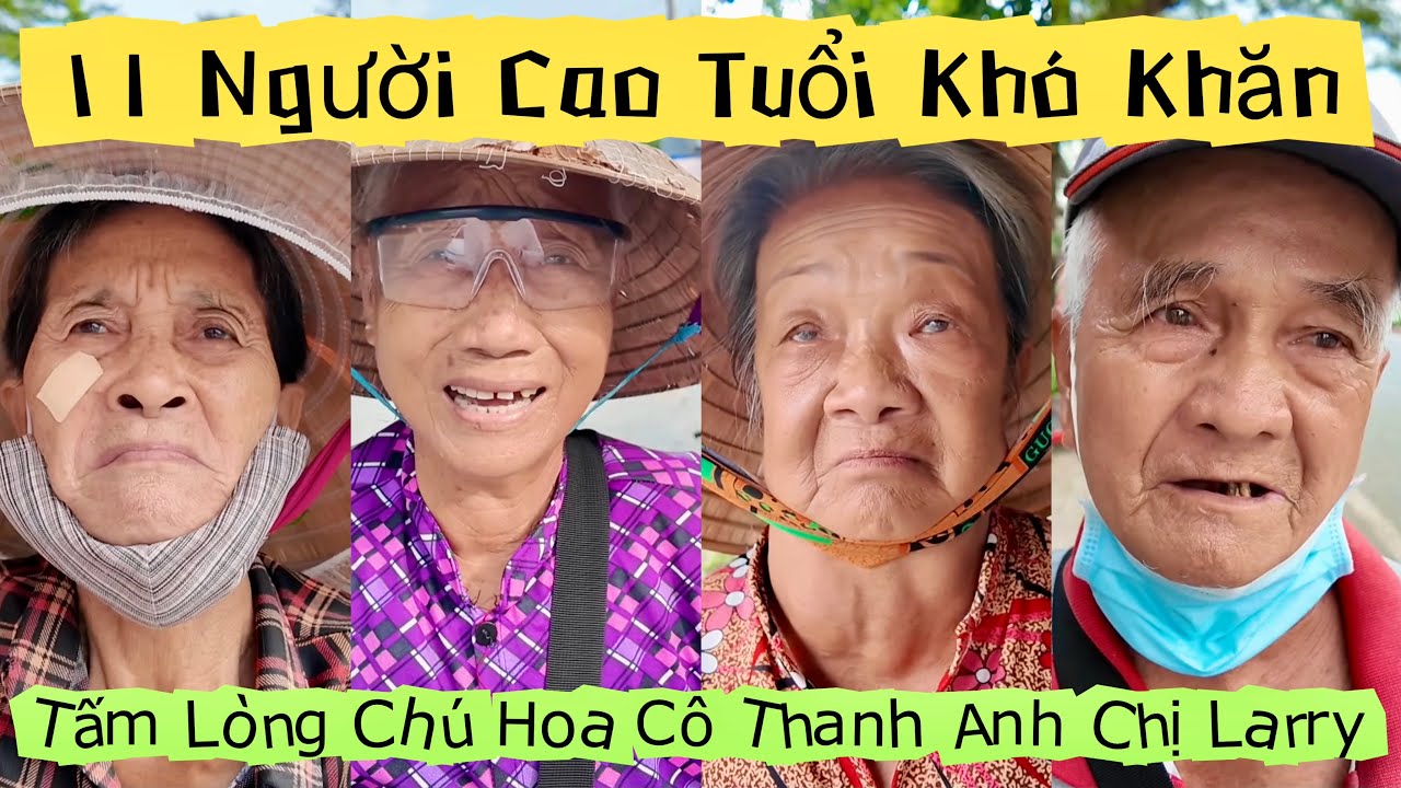 11 Người Cao Tuổi Khó Khăn Vĩnh Long Tiền Giang Đồng Tháp Nhận Tấm Lòng ...