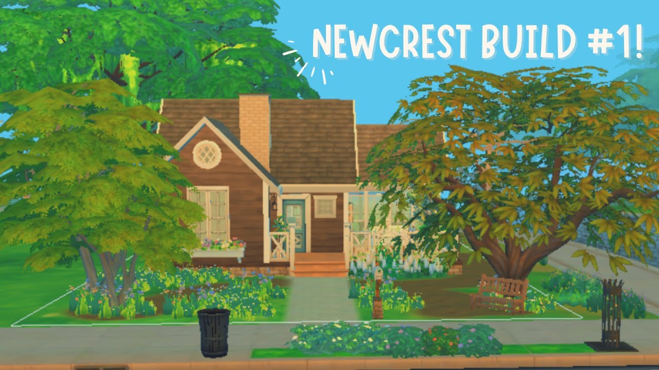 I'm Building Newcrest!! - Sims 4 Build Timelapse - YouTube