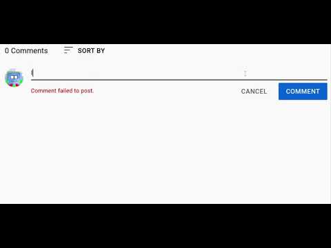Youtube Comment Bug - YouTube