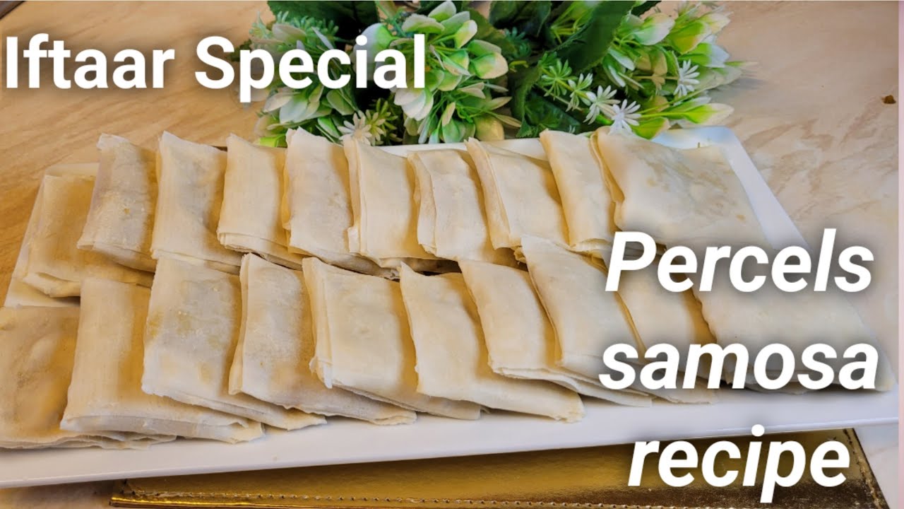 Iftaar Special unique percels samosa recipe/ pocket samosa with frozen ...