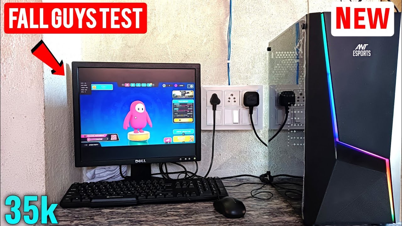 Playing Fall Guys On My New Pc | Fall Guys Test Ryzen 5 5600g | Fall ...