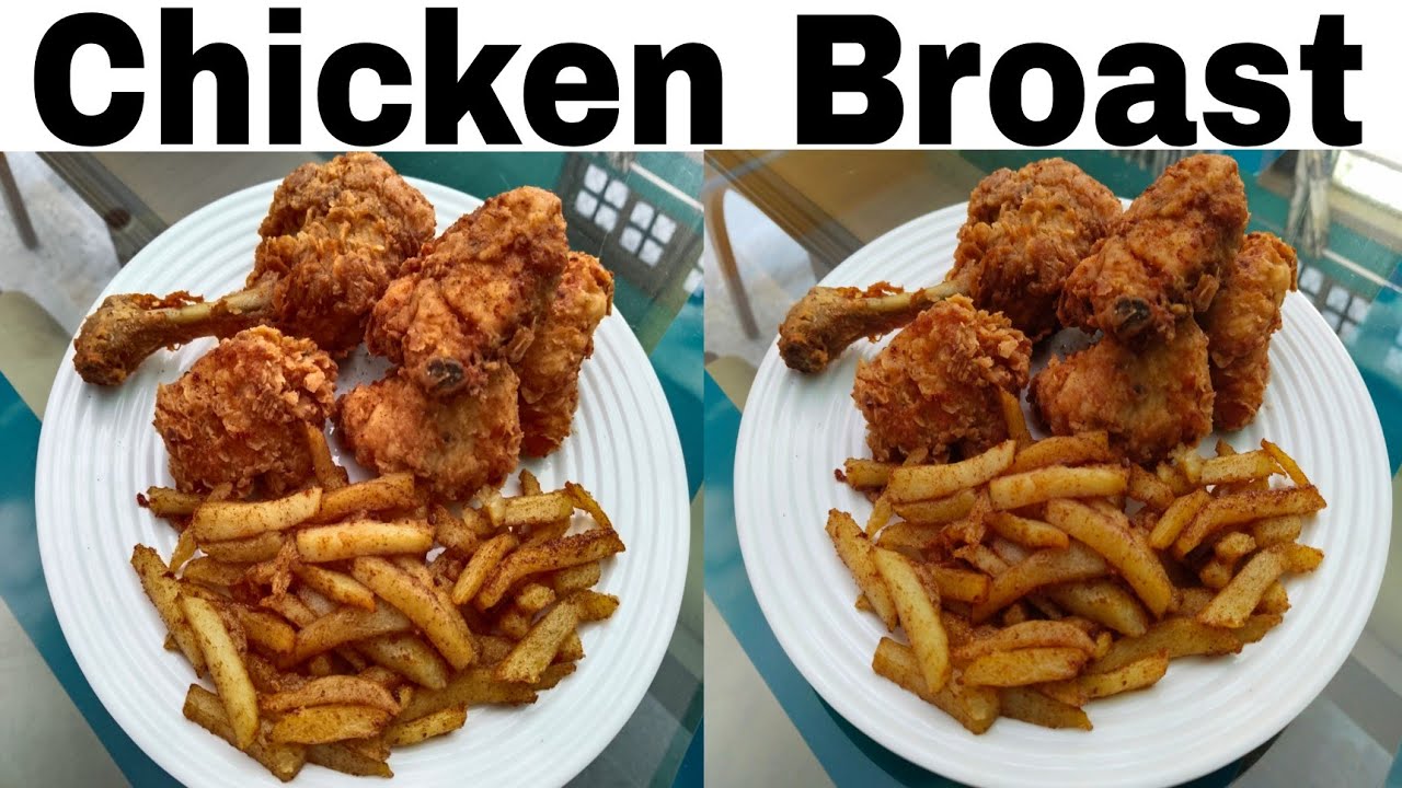 Crispy Chicken Broast Recipe By MJ's Cuisine - YouTube