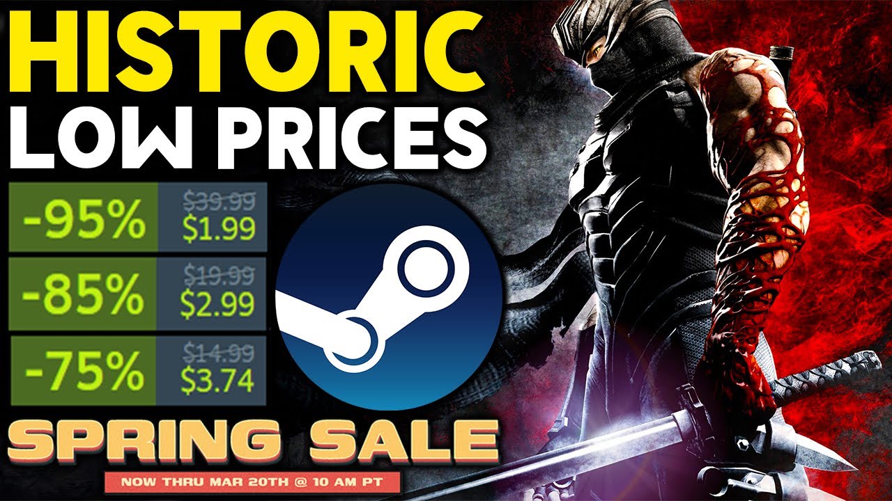 STEAM SPRING SALE 2025 DEALS - ALL TIME HISTORIC LOW PRICES ON GREAT PC ...