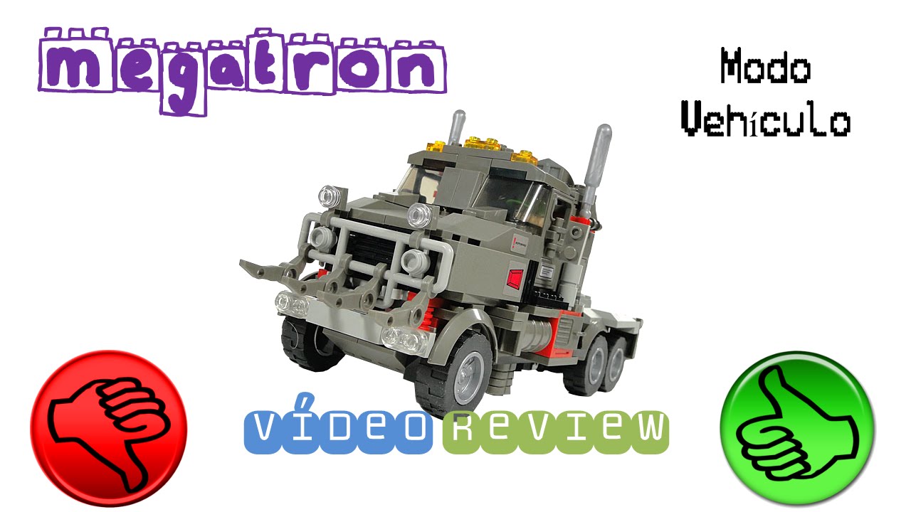 Kreo Transformers Megatron Review en español Modo Vehículo - YouTube