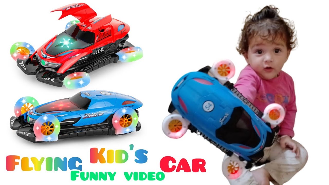 Cute Baby Playing With Dancing Car | Kid's Video | Stylish Dancing Car ...
