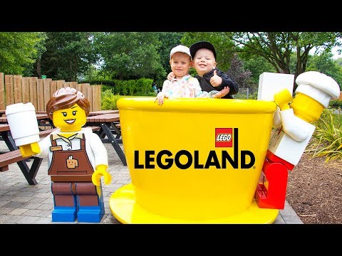 Kids Playtime in the Amusement Park! Family Fun Adventures with Gaby and Alex