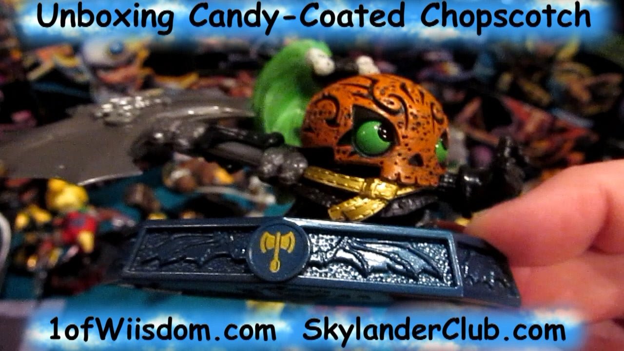 Skylanders Imaginators Unboxing Candy-Coated Chopscotch - YouTube