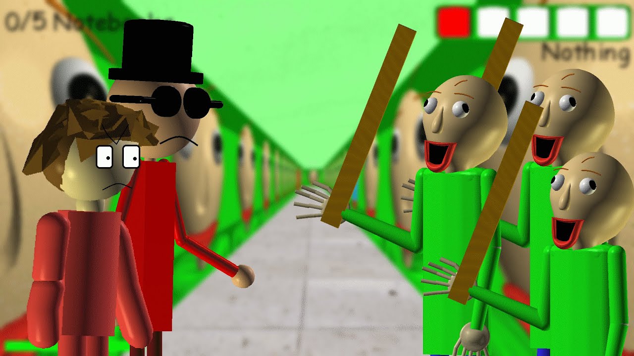 Baldi has brothers Round 1! (ft.rapparep) - YouTube