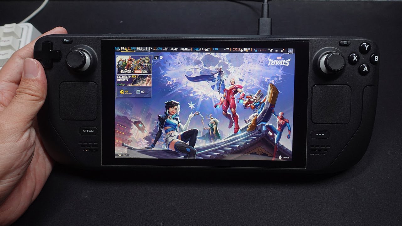 Marvel Rivals Steam Deck Gameplay - YouTube