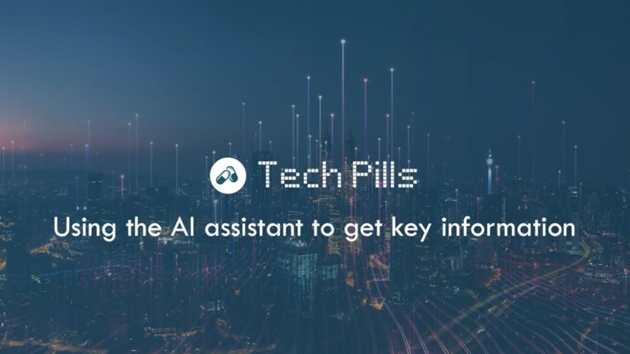 Xylem Vue Tech Pills: Using the AI assistant to get key information ...