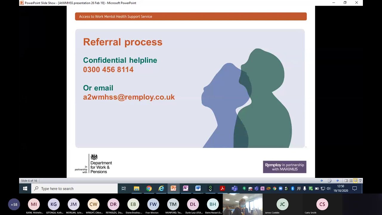 Support and resources for colleagues via Access to Work programme - YouTube