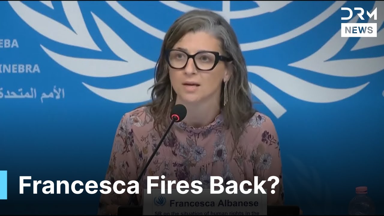 Francesca Albanese SHUTS DOWN Pro-Israel Reporter at Press Conference ...