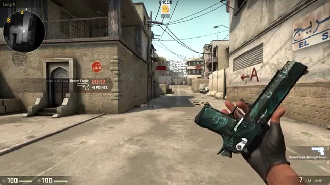 Desert Eagle | Midnight Storm - Field-Tested [Skin Showcase] - YouTube