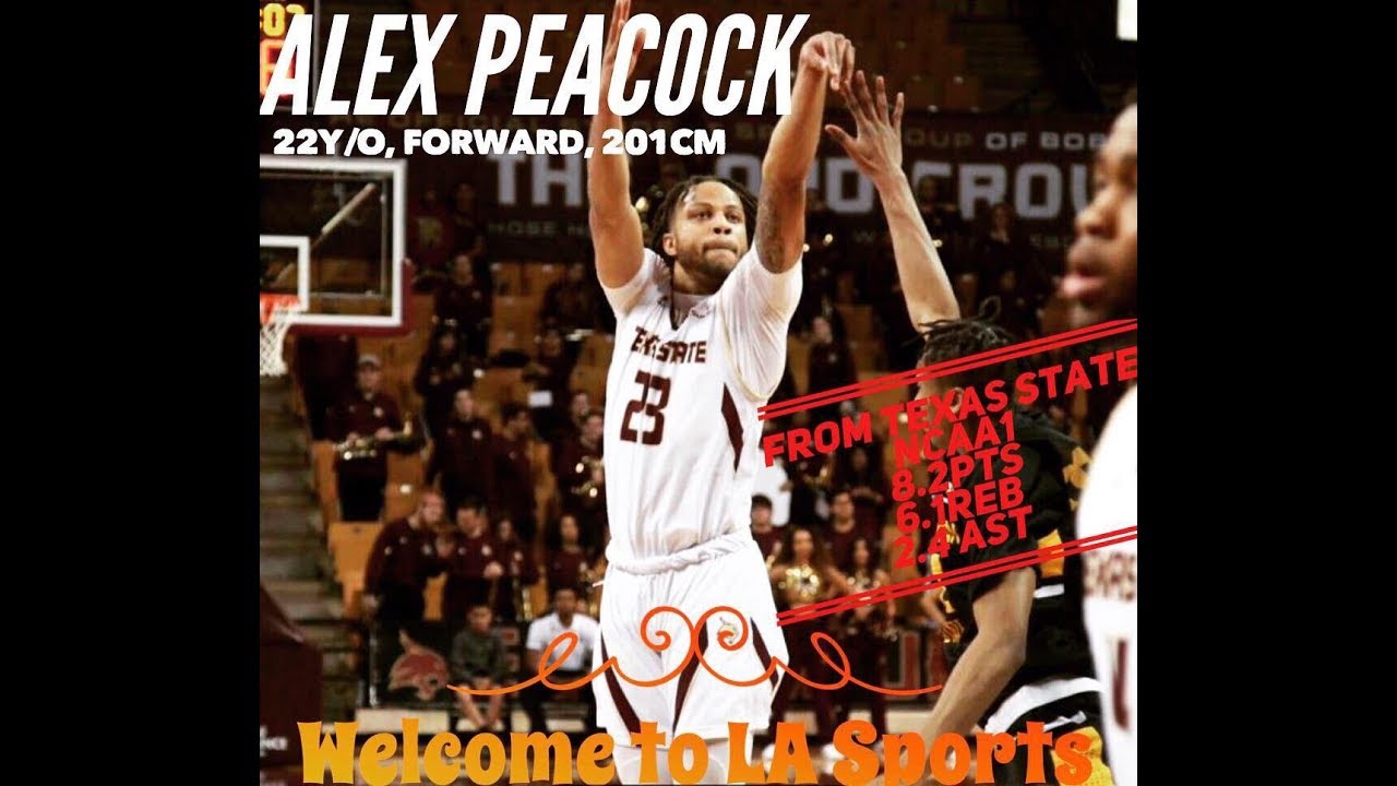 ALEX PEACOCK - LA SPORTS SCOUTING REPORT 2019 - YouTube