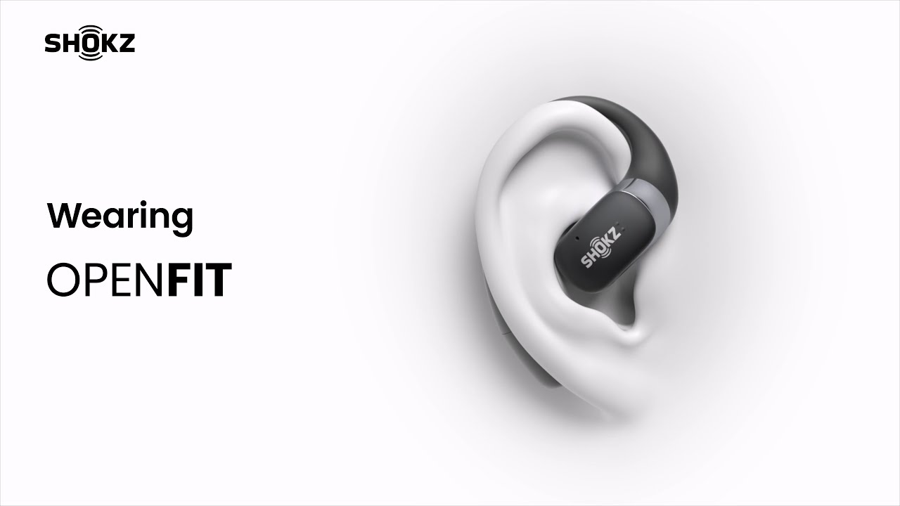 Shokz OpenFit | How to wear - YouTube