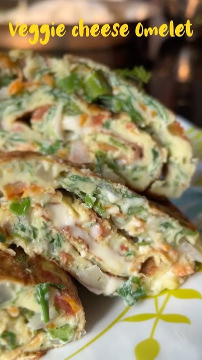Veggie Cheese Omelet 🍳 #music #bollywood #veggie #cheese #omelette #egg ...