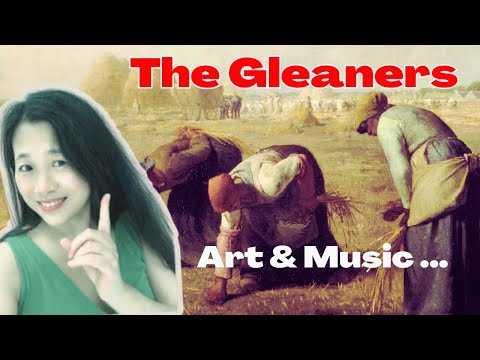 I compose piano music: The Gleaners by Jean-François Millet, Happy Labor Day, famous painting.拾穗者 米勒