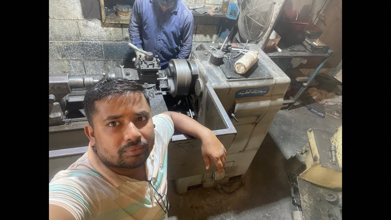 Omar Engineering Workshop is live!Lathe machine work - YouTube