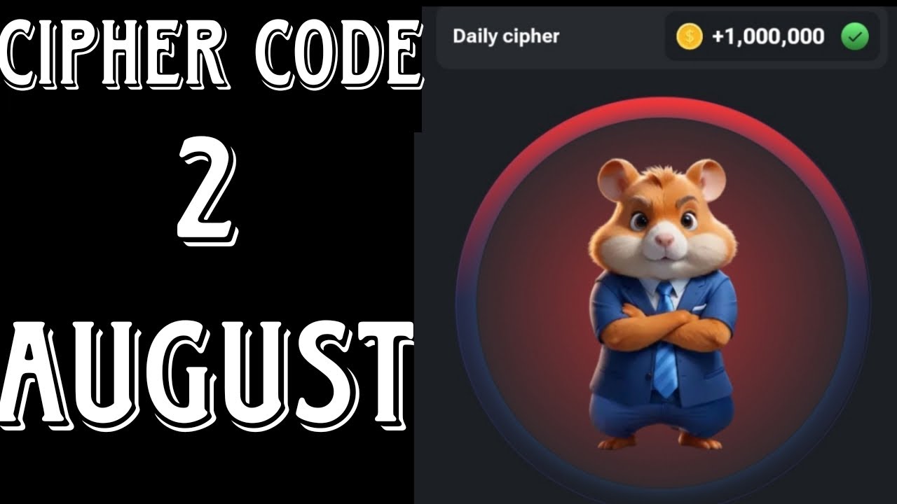 Hamster Kombat 2 August Cipher Code Hamster Kombat daily cipher code hamster kombat today CODE ...