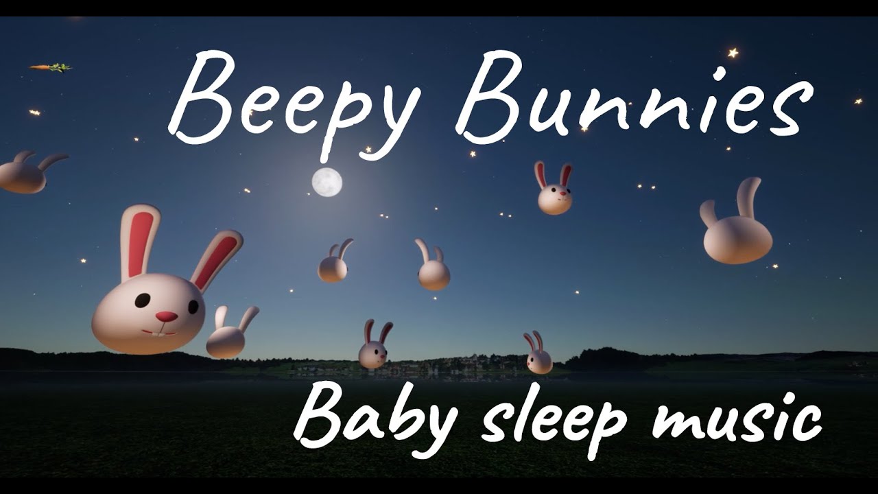 Beepy Bunnies - Baby Sensory - Relaxing Lullaby - Short Version - YouTube