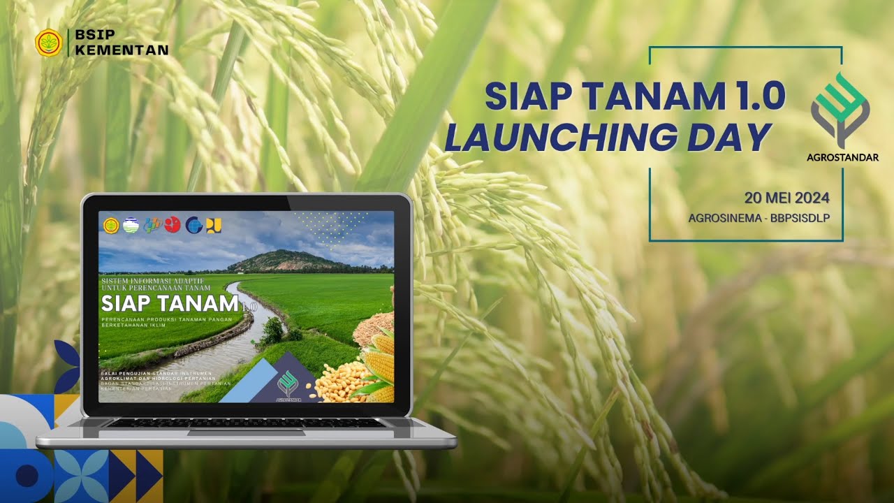 Rilis Sistem Informasi Siap tanam 1.0 - YouTube
