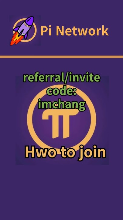 pi network referral / invite code ｜pi network how to join #crypto #pinetworkmainnetlauch - YouTube