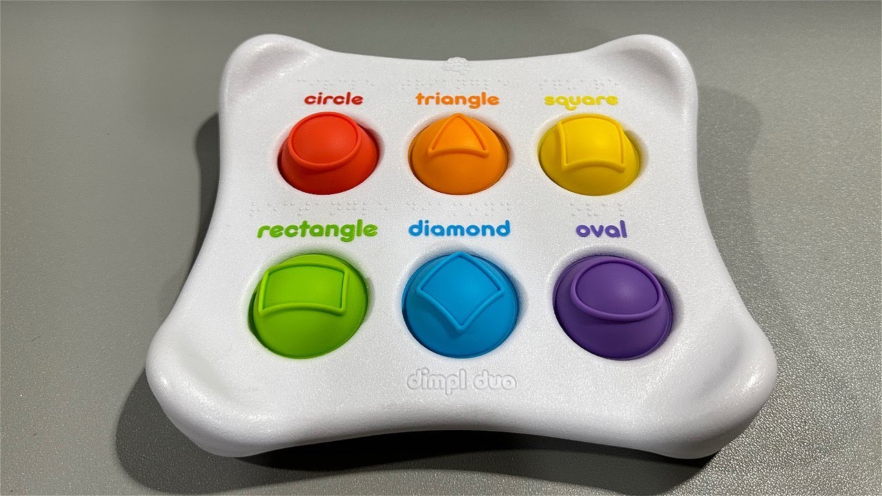 Dimpl Duo by Fat Brain - Learn Shapes and Colors - YouTube