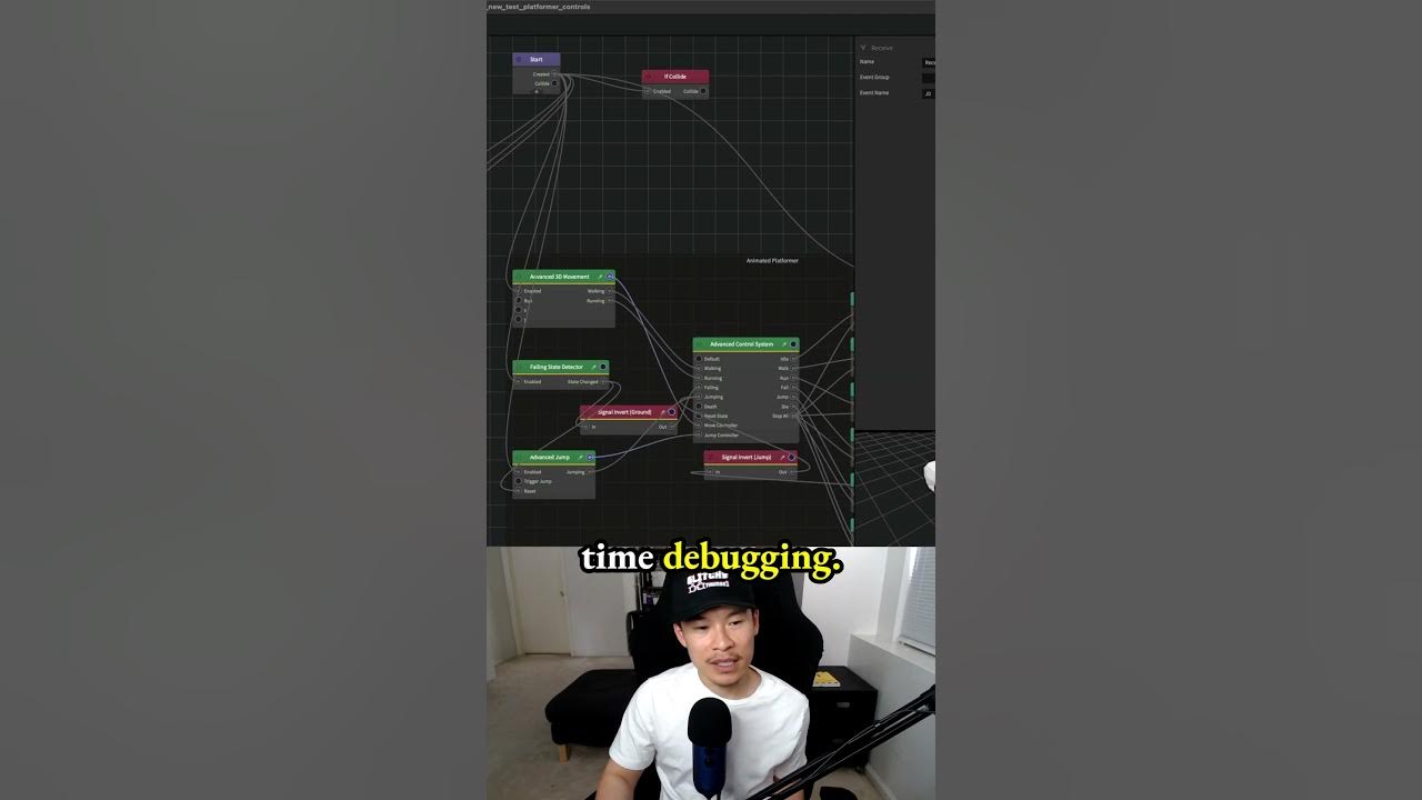 Debugging UI Joystick Animation Issues - making a game in Buildbox - Character 3.5: Raz the ...