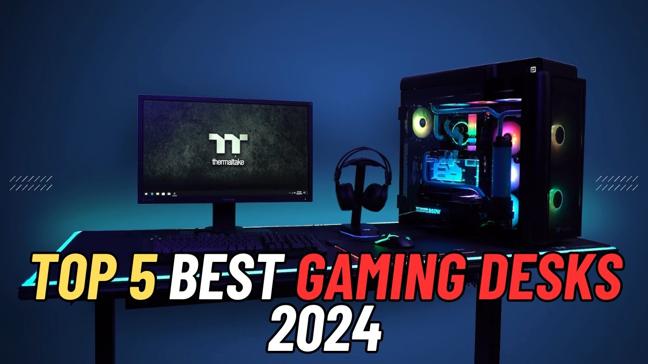 Top 5 best gaming desks in 2024 I Best 5 budget gaming desks 2024 - YouTube