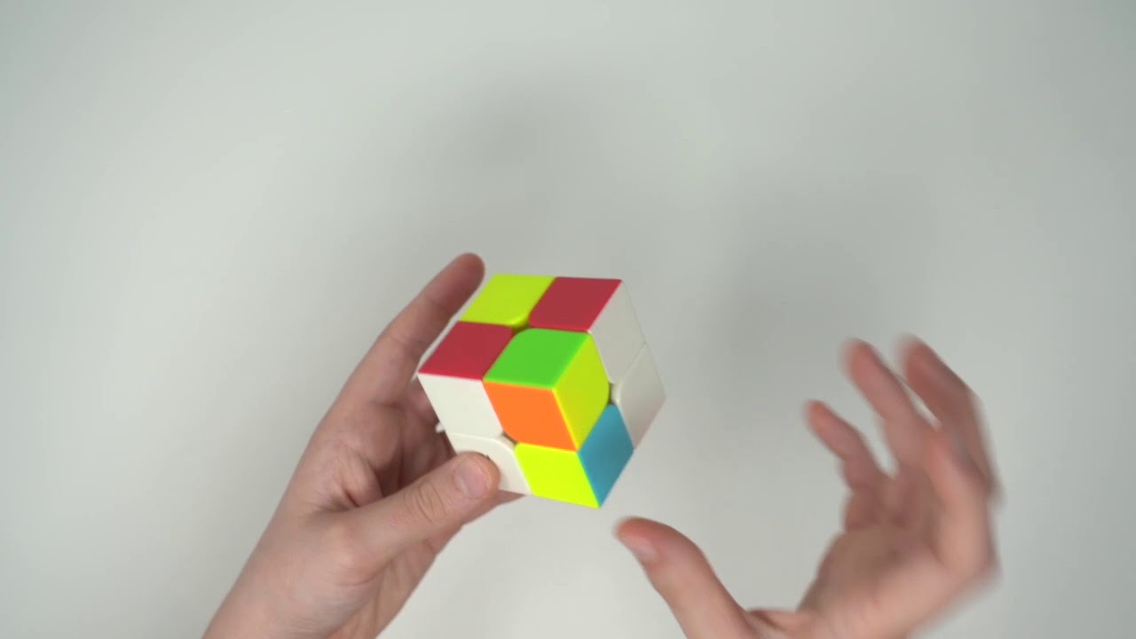 How to solve a 2x2 Rubik's cube tutorial - YouTube