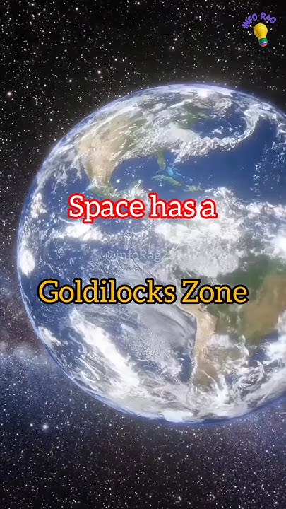 Space has Goldilocks zone| habitat zone| #shorts #ytshorts #universe # ...