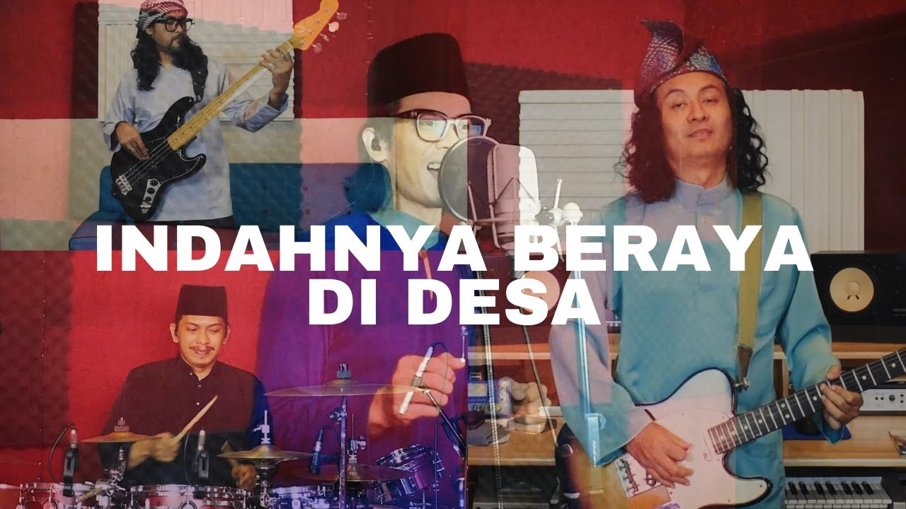 Indahnya Beraya Di Desa - Along Exists And The Super Friends - YouTube