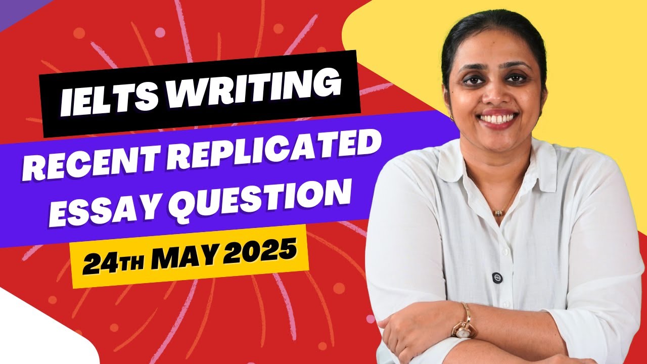 Latest IELTS Writing Task 2 | May 24th, 2025 Exam - YouTube