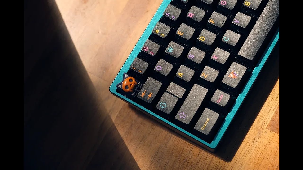 Neo65cu with Cherry Nixies L+F+SS Typing Test - YouTube