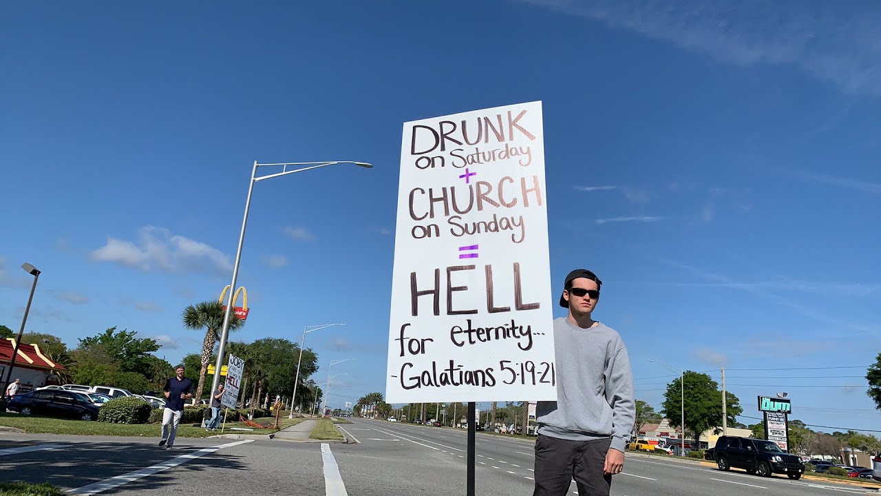 Church of Eleven22 | Street Preachers Rebuke Lukewarm Church - Part 2 ...