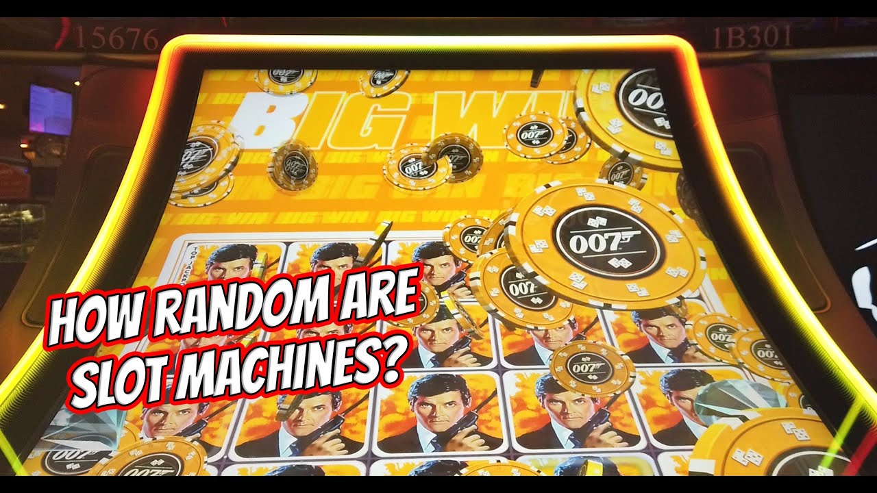 How random are slot machines? See my recent experience and judge for ...