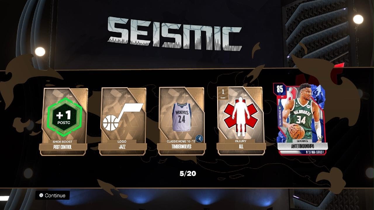 NBA 2K24 MyTEAM Seismic Packs - YouTube