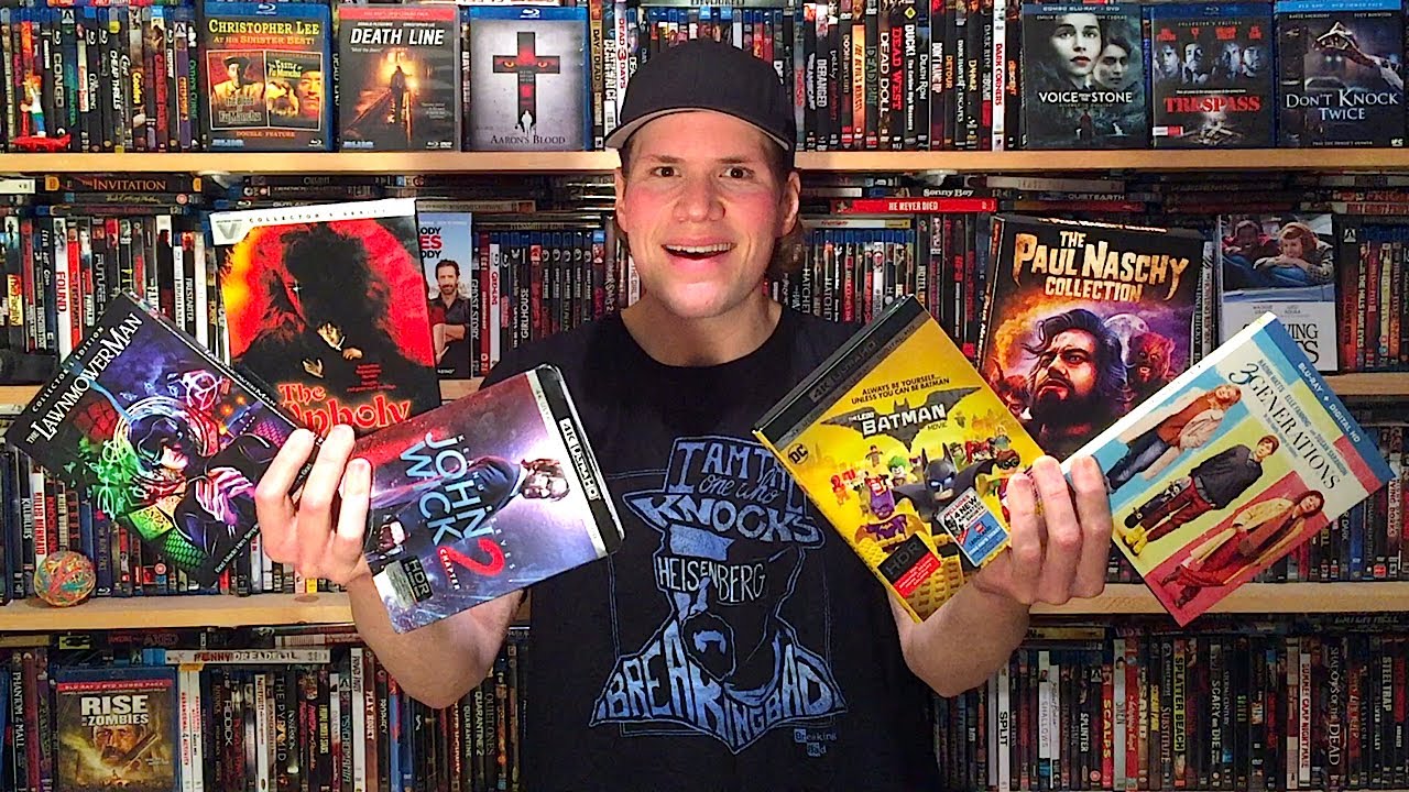 My Blu-ray Collection Update 6/10/17 : Blu ray and Dvd Movie Reviews ...