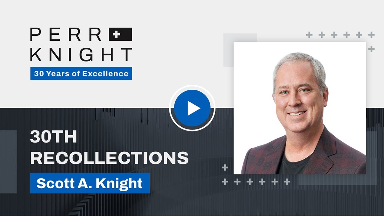 Scott A. Knight: 30th Anniversary Recollections - YouTube