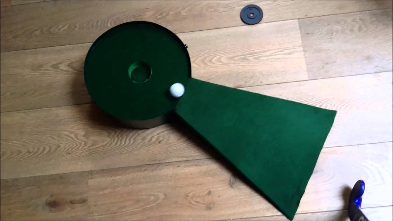 GCSE Golf Putting Machine - YouTube