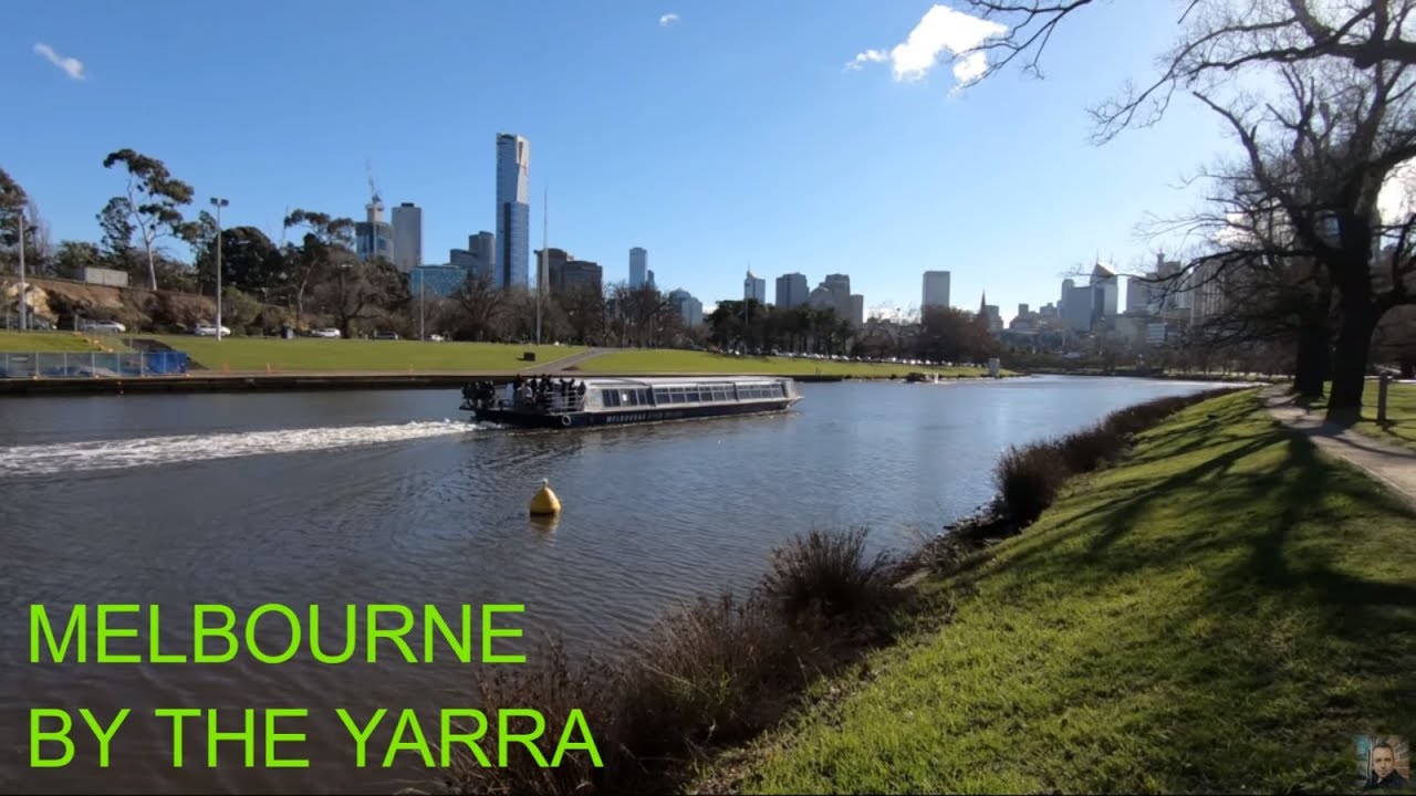 Melbourne City by the Yarra River - Birrarung Marr - YouTube