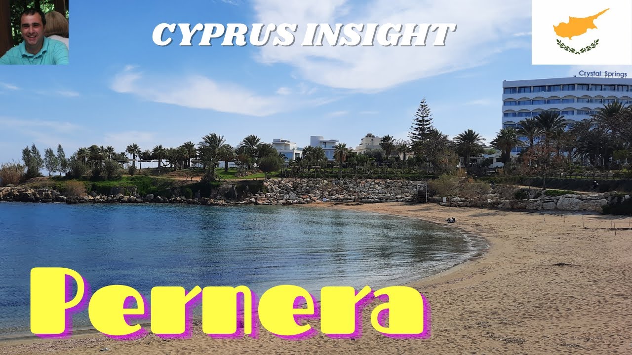 Pernera Cyprus Kennedy Avenue to the Golden Coast Harbour. - YouTube