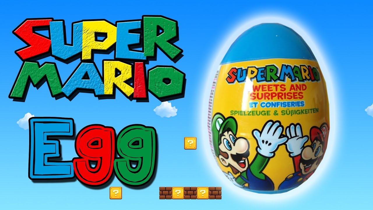 Super Mario Egg Unboxing - YouTube