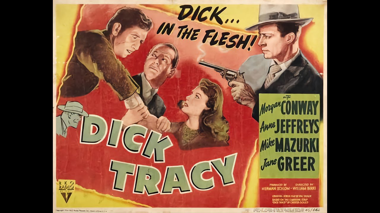Dick Tracey - 1945 - Colorized - YouTube